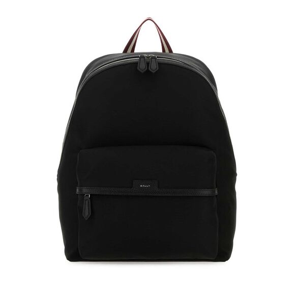 Bally | Bags | Bally Black Nylon Code Backpack | Poshmark